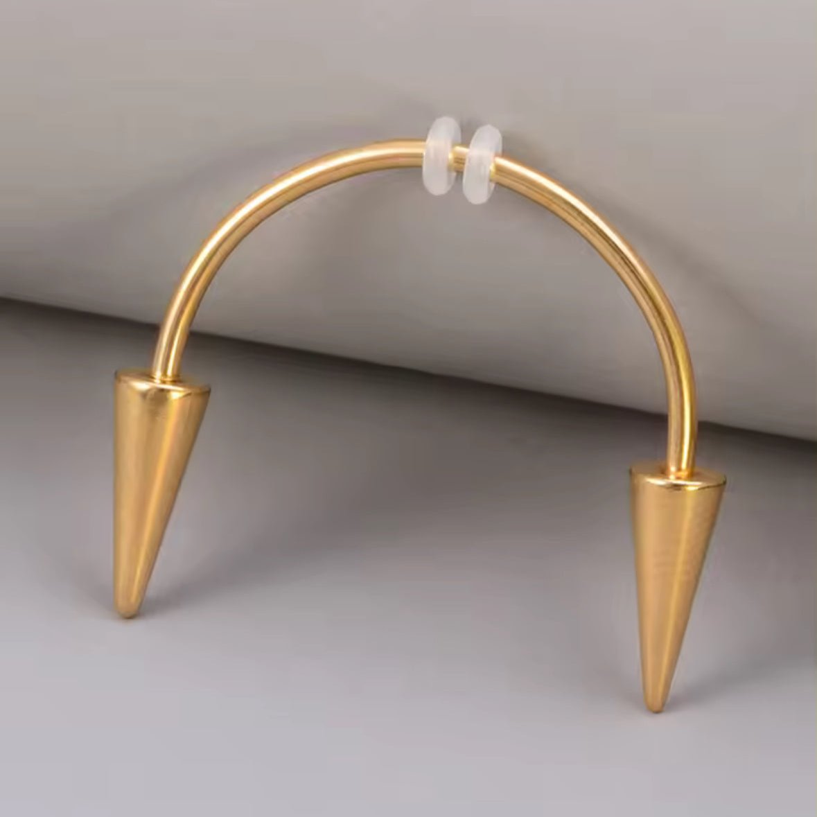 Vampire Fangs | Dracula Smiley Teeth Frenulum Lip Piercing – DustyJewelz