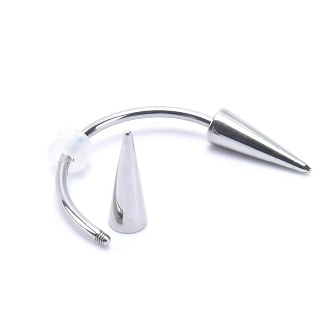 Vampire Fangs | Dracula Smiley Teeth Frenulum Lip Piercing – DustyJewelz