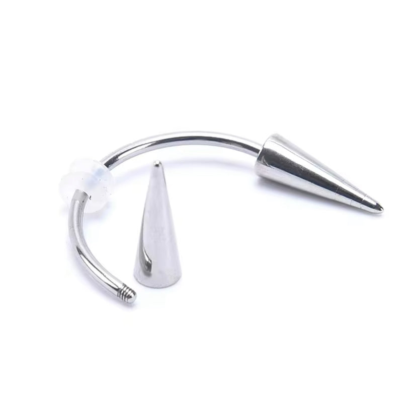 Vampire Fangs | Dracula Smiley Teeth Frenulum Lip Piercing – DustyJewelz
