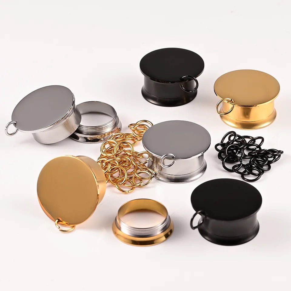 DIY Connector Ear Plugs | Make Your Own Dangle Gauges – DustyJewelz