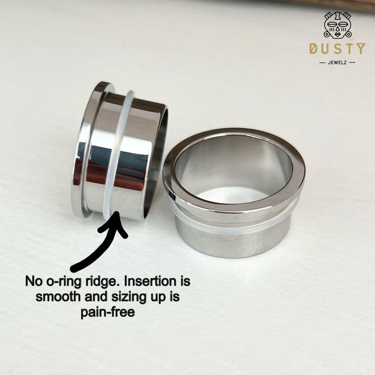 Single Flare Steel Tunnels | Dead Stretching Kit | 10.5mm-25mm | 0.5mm ...