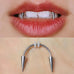 Vampire Fangs | Dracula Smiley Teeth Frenulum Lip Piercing – DustyJewelz